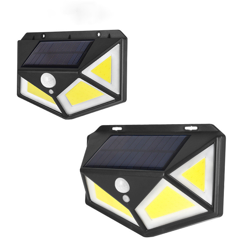 Smart Solar Fence Wall And Post Light Solar Motion Sensor Fence Lights ...